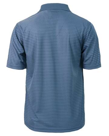 Made in USA 1368-DNC Men's Polo Drop Needle Check