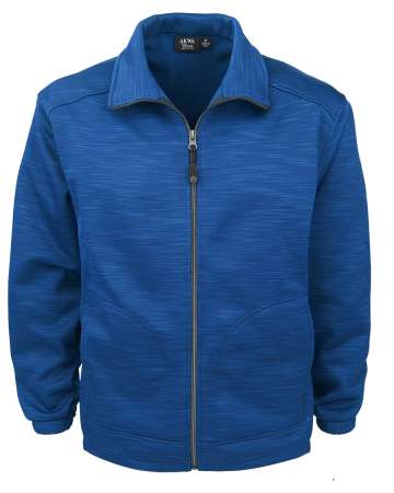 Made in USA 9645-TSF Men's Full Zip Jacket Tiger Stripe Fleece