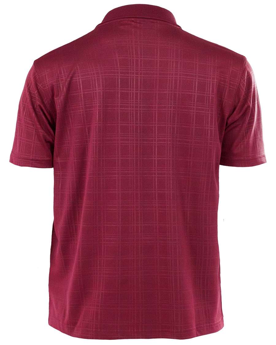 AKWA 1364-EMB Embossed Men's Polo