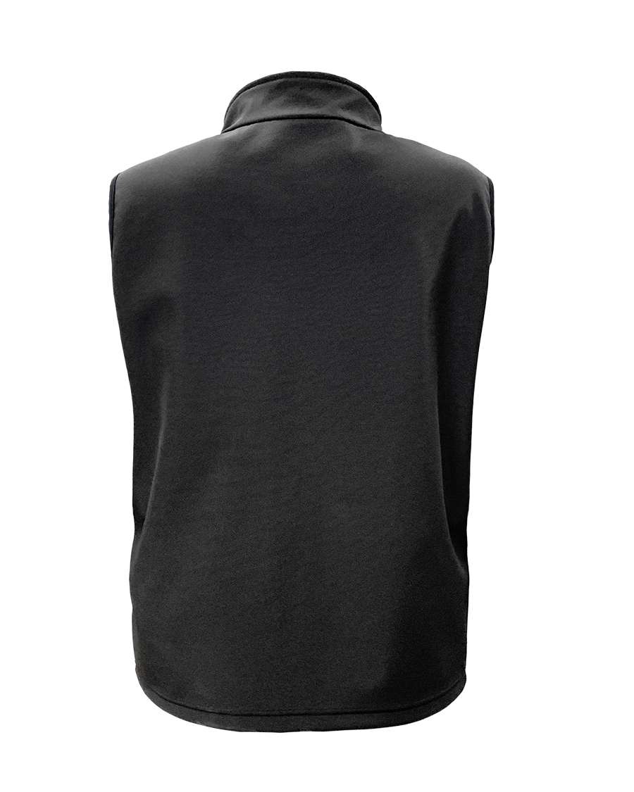 929-S3F Ladies' 3 Layers Soft Shell Full Zip Vest