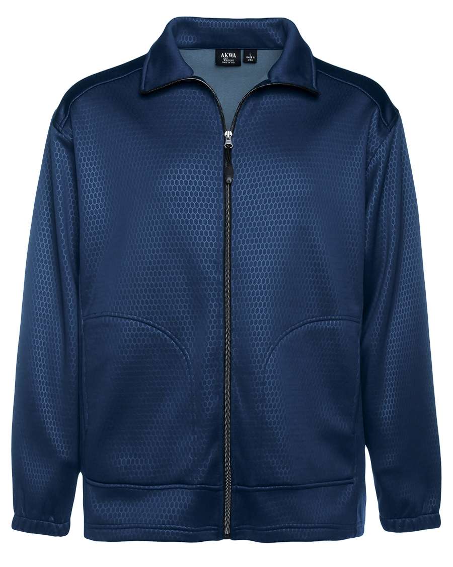 9677-SSE Men's Soft Shell Embossed Full Zip Jacket