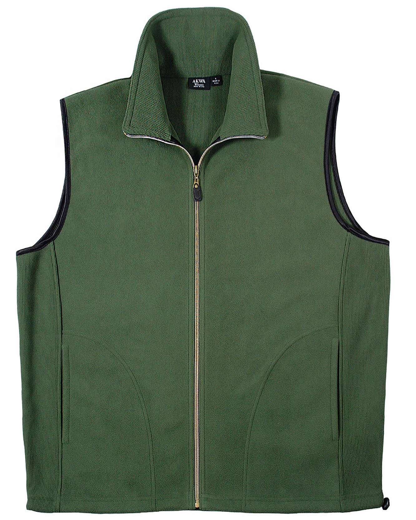 AKWA 9789-CBF Men's Full Zip Vest